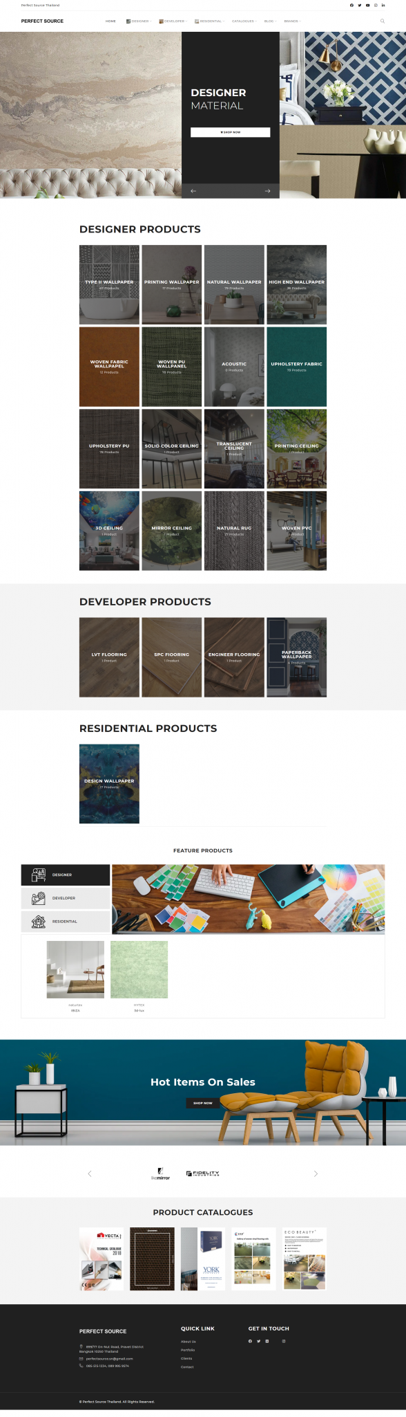 Perfect Source Thailand DEVELOPER PRODUCTS รับทำเว็บไซต์ เชียงใหม่